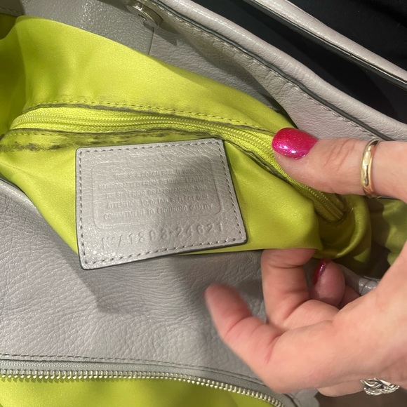 Coach | Bags | Coach Madison Gray Purse | Poshmark